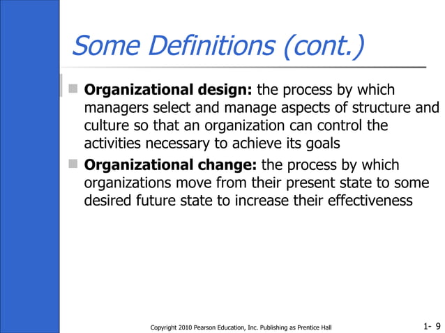 Ch01 - Organisation theory design and change gareth jones | PPT