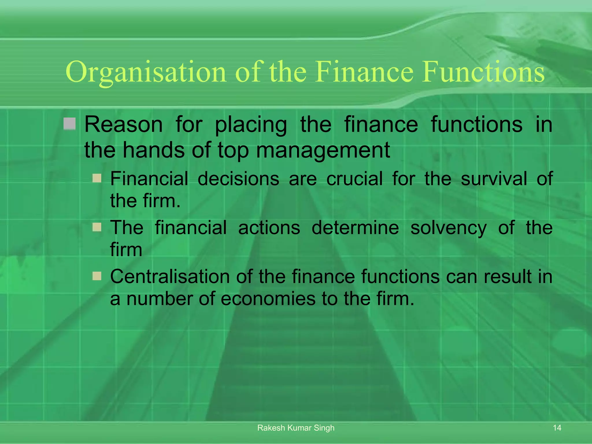 Financial Management chapter-1 | PPT