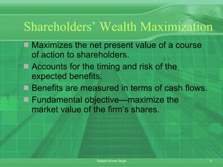 Financial Management chapter-1 | PPT