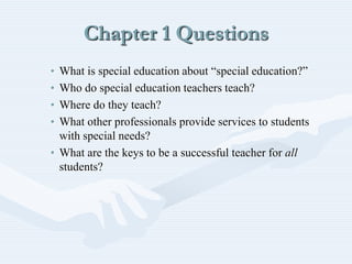 Chapter 1: Introduction to Special Education | PPTX