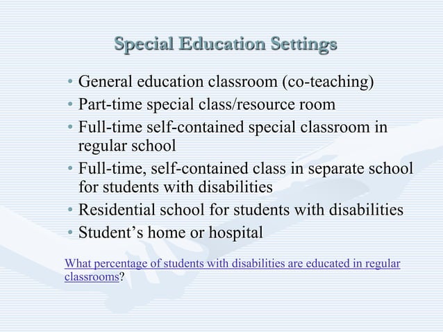 Chapter 1: Introduction to Special Education | PPTX | Special Education ...