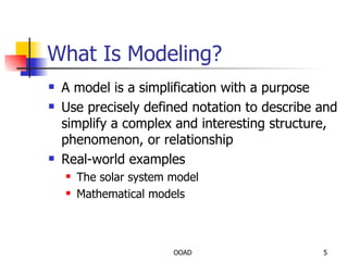 Introduction to Modeling Java and UML | PPT | Programming Languages | Computing