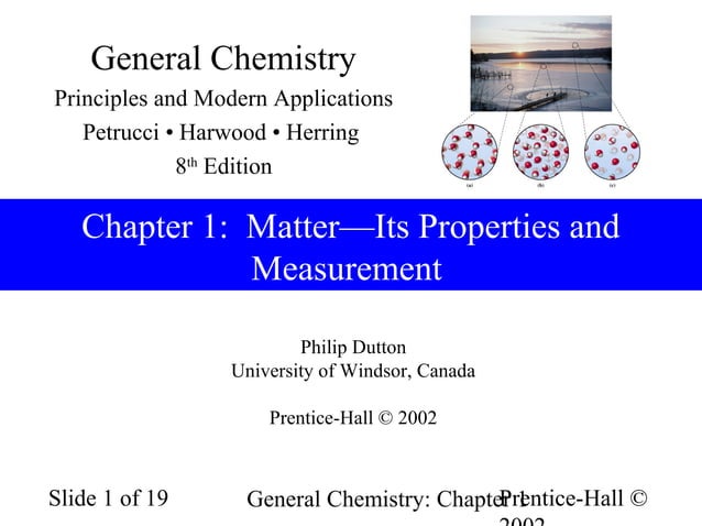 general chemistry ch1 | PPT