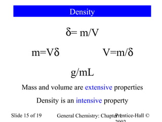 general chemistry ch1 | PPT