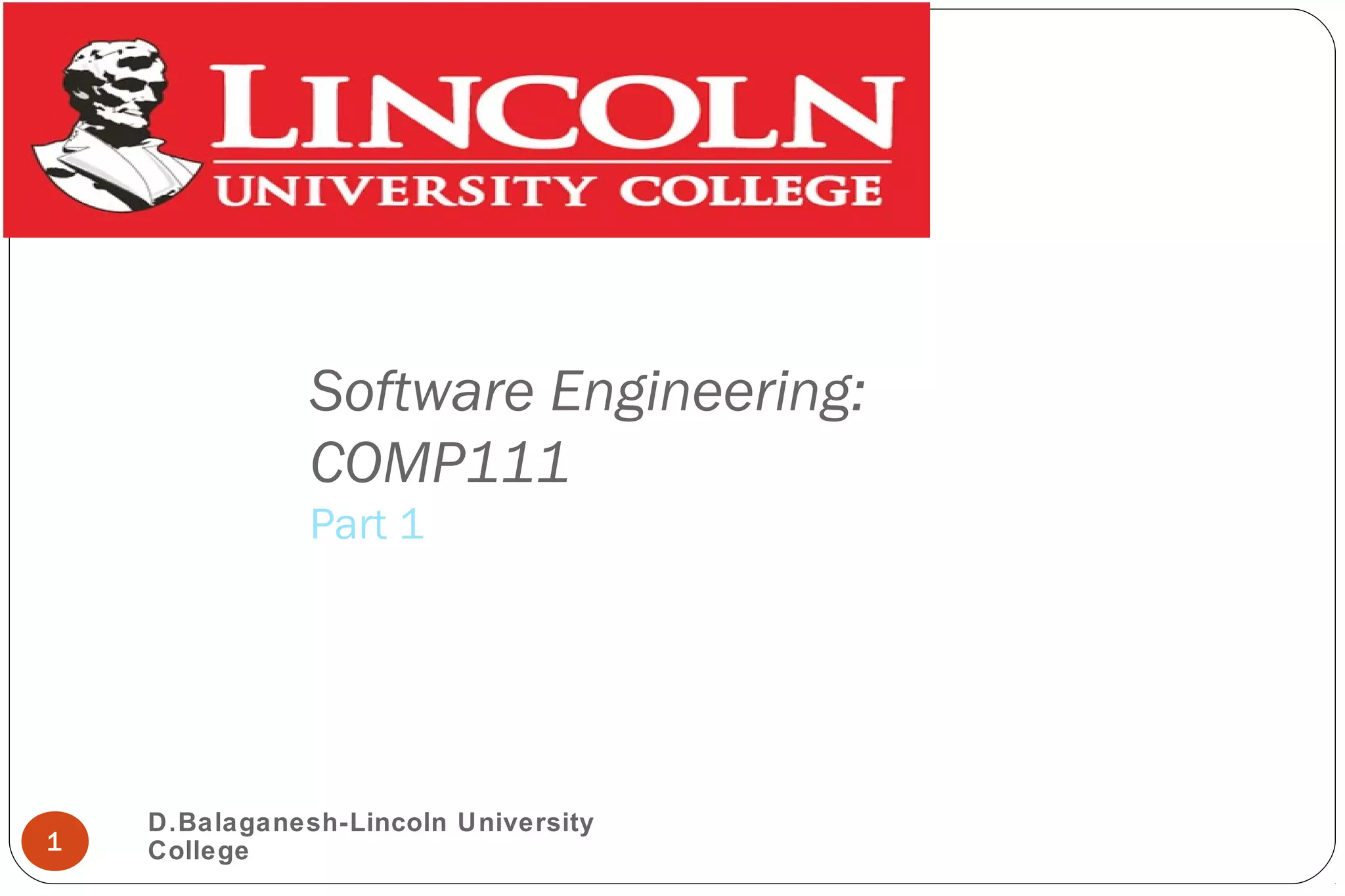 Ch01-Introduction About Software Engineering | PPT