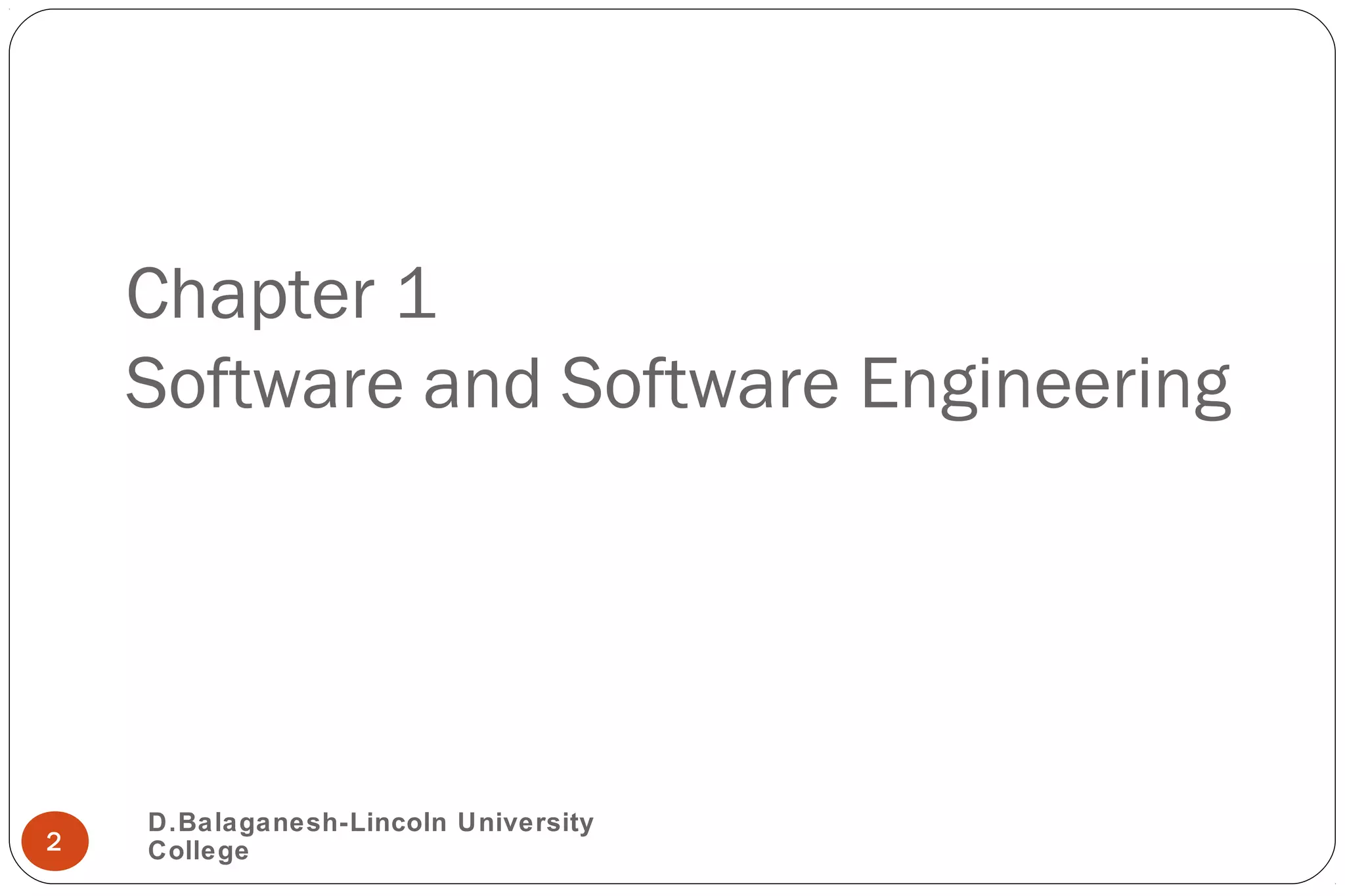 Ch01-Introduction About Software Engineering | PPT
