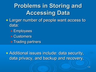 data as the new corporate resource | PPT