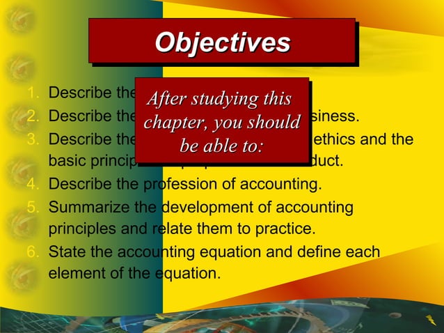Chapter 01 - Principal Accounting (Warren Reeve Fess) | PPT | Business ...
