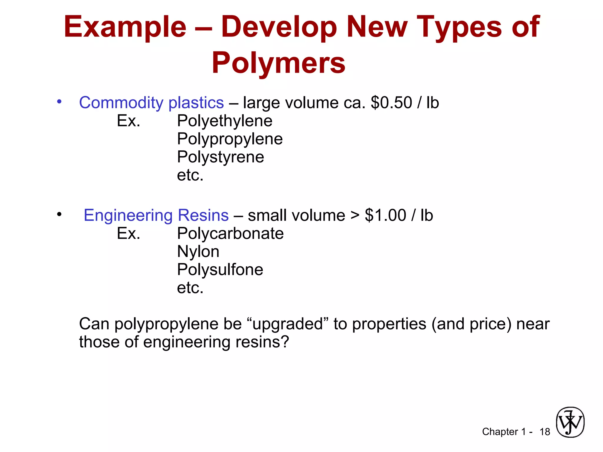 Introduction to Materials Science & Engineering | PPT