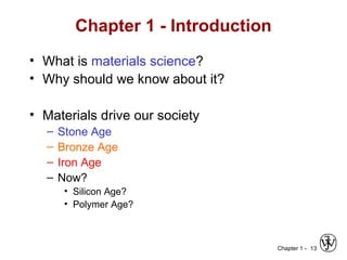 Introduction to Materials Science & Engineering | PPT