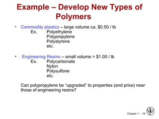 Introduction to Materials Science & Engineering | PPT