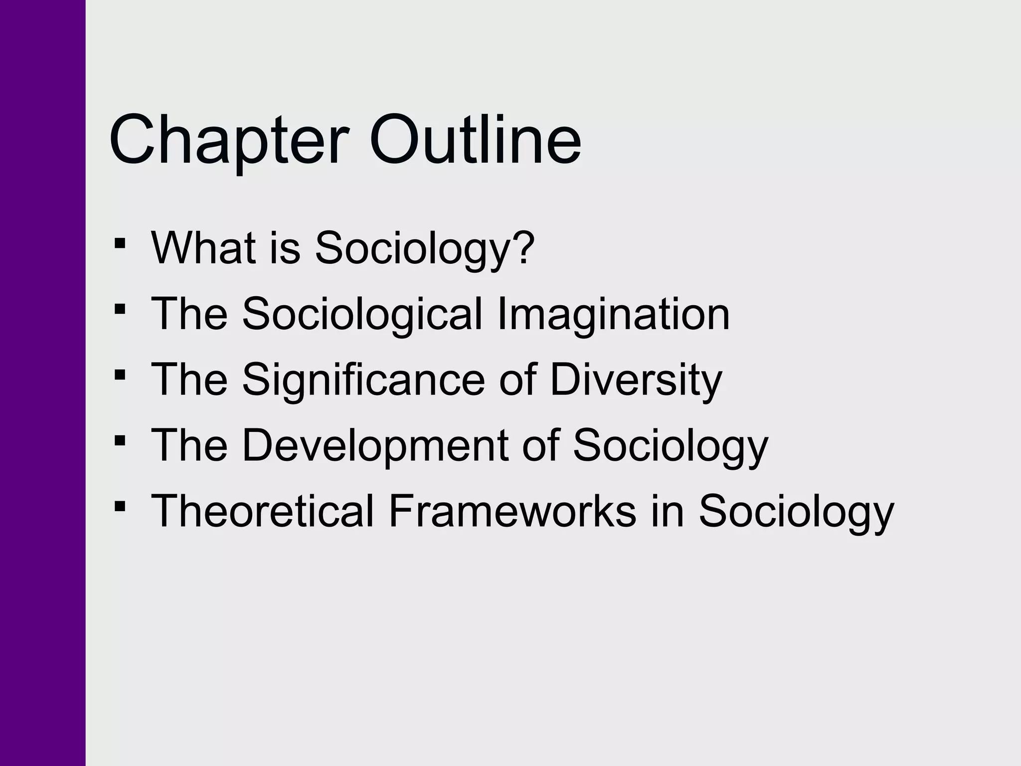 Ch01 sociological perspective | PPT