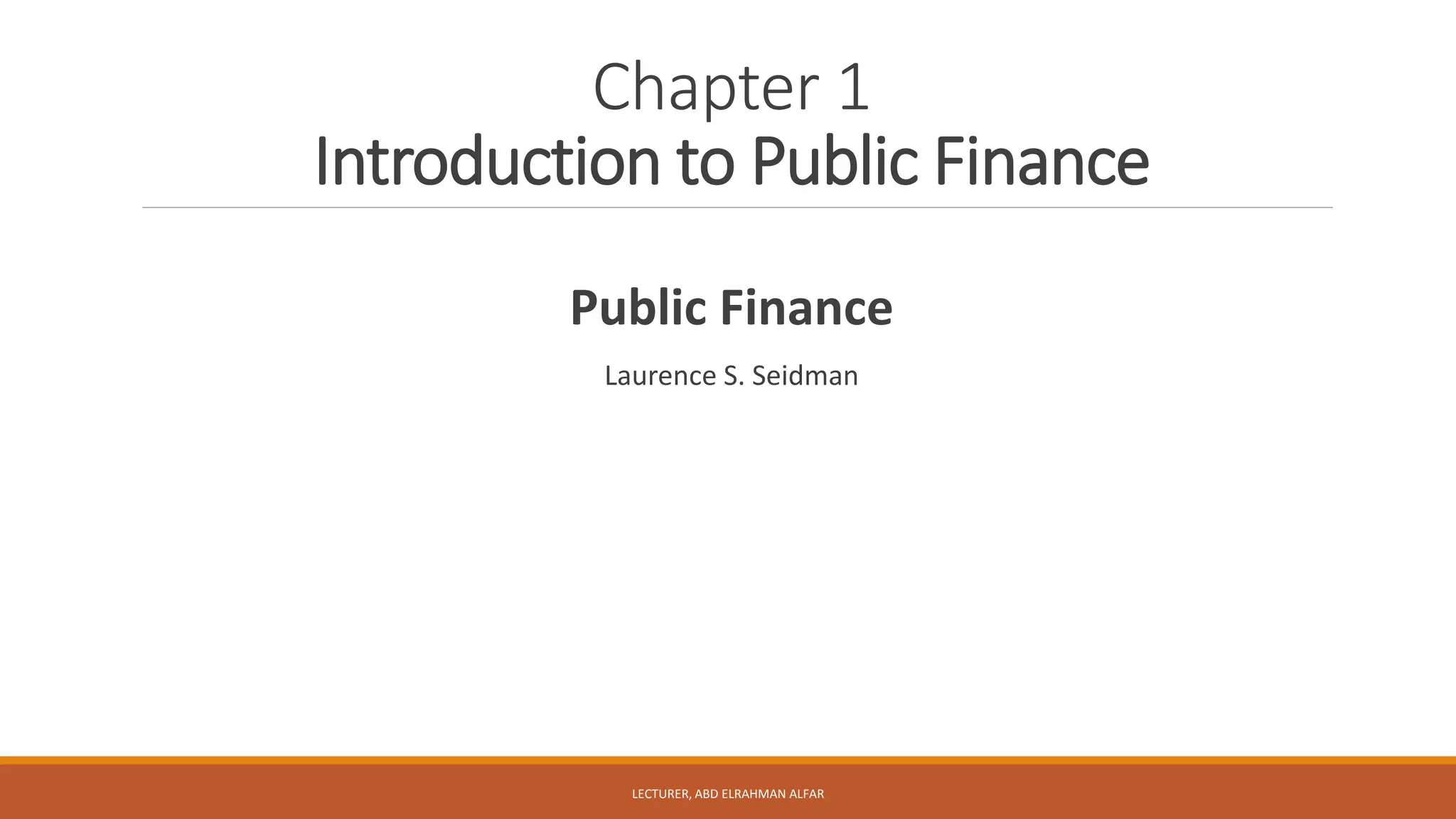 introduction to public finance | PPTX | Personal Taxes | Personal Finance