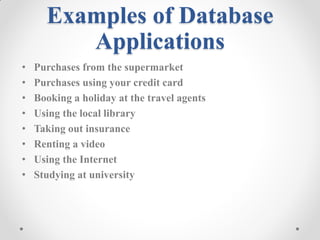 Database system | PPT
