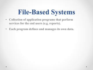 Database system | PPT
