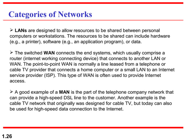 Ch01 data communication and networks by b.ferozen | PPT | Computer Networking | Computing