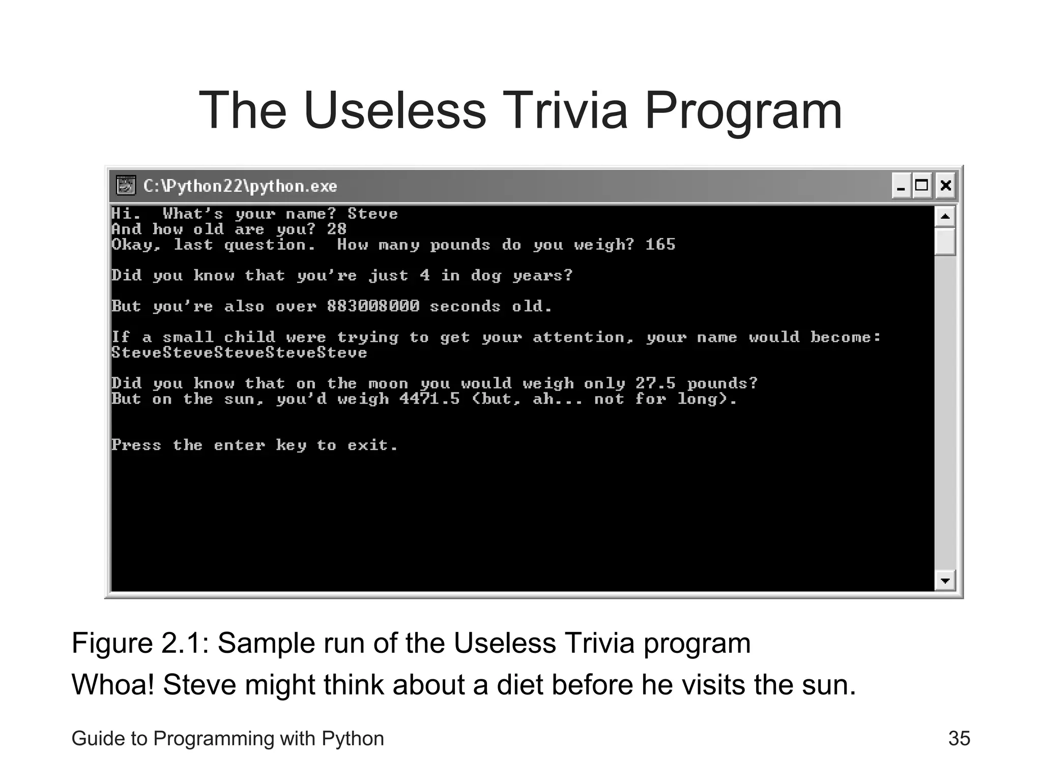 Python Programming Ppt