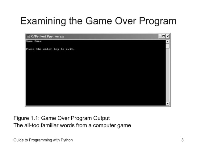 Python Programming Ppt