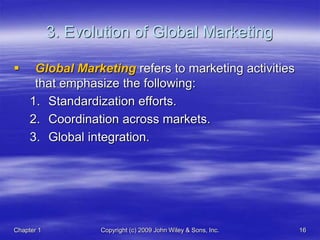 Global Marketing Management, 5th ed | PPT