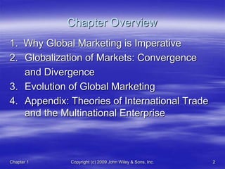 Global Marketing Management, 5th ed | PPT