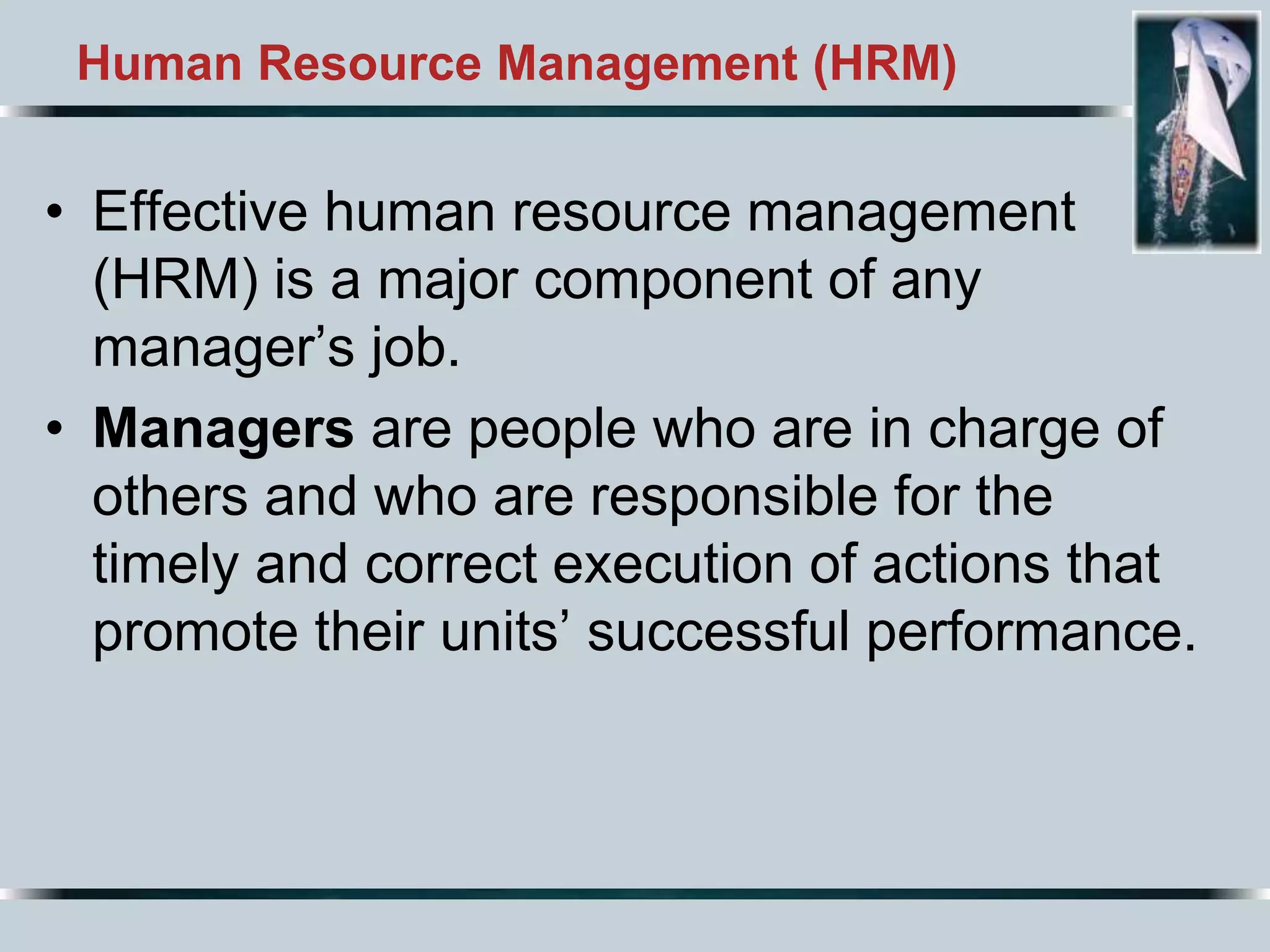 The Dynamic Environment of Human Resource Management (HRM) | PPT