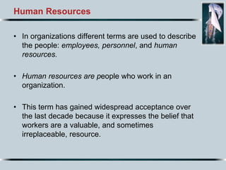 The Dynamic Environment of Human Resource Management (HRM) | PPT