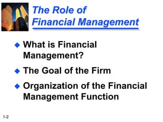 FINANCIAL MANAGEMENT | PPT | Business Accounting & Finance | Business