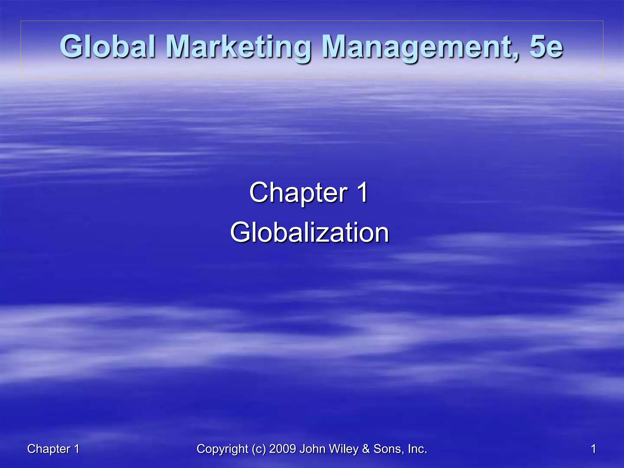 ch01.ppt Globalization | PPT