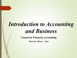 Introduction to Accounting and Business | PPTX