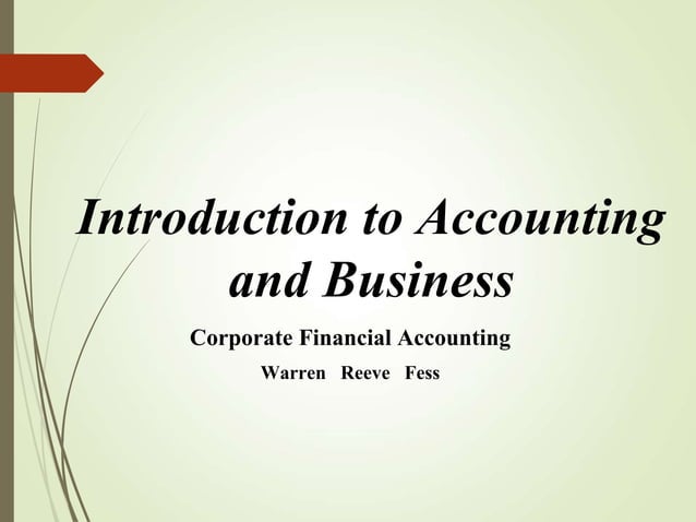 Introduction to Accounting and Business | PPTX | Business Accounting ...