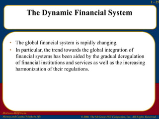 functions and roles of the financial system in the global economy is ...