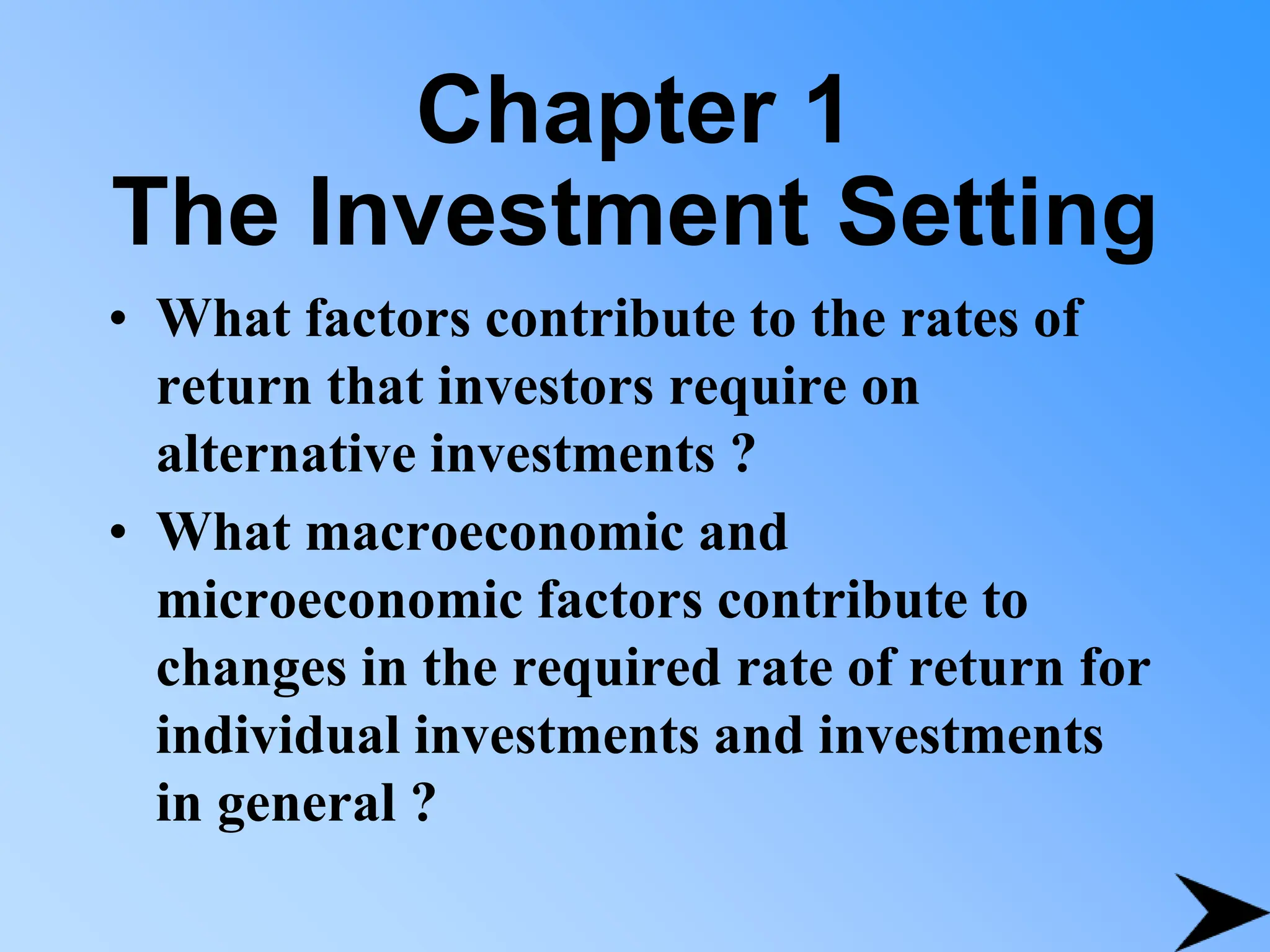 The Investment Setting-investment ch01.pptx