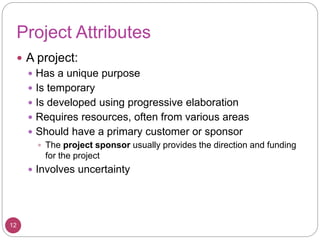 Introduction to Project Management | PPT