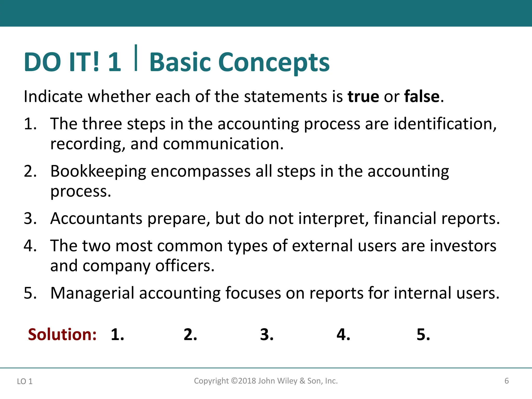 Accounting Principles - Chapter 1 (Accounting in Action) | PPTX