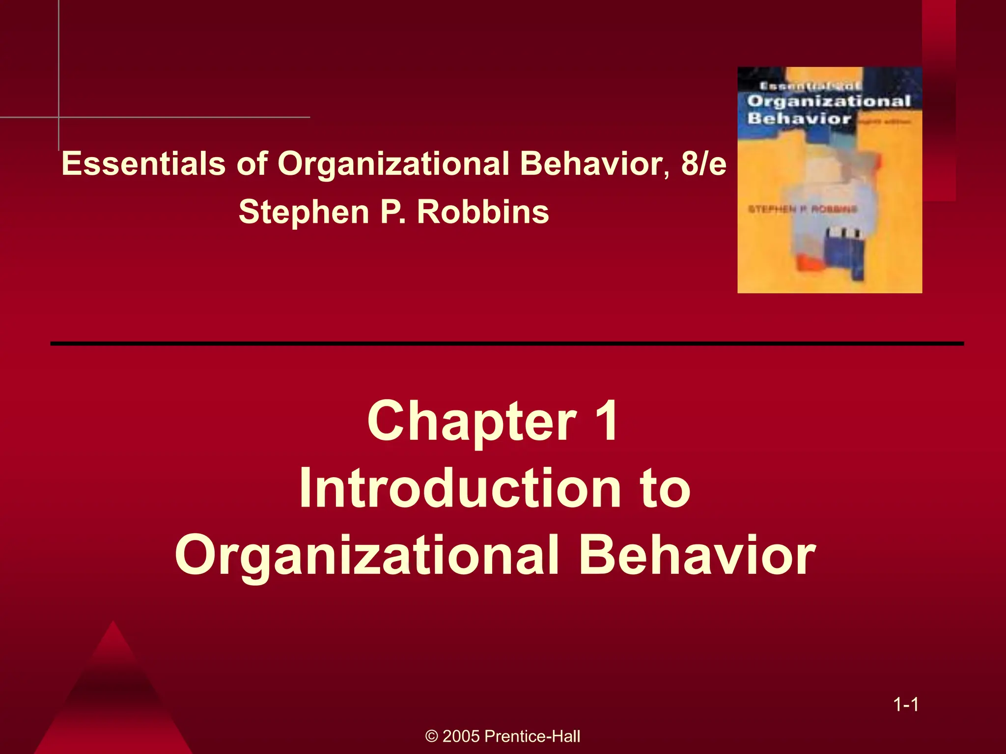 ch01.ppt organisational behaviour presentations | PPT