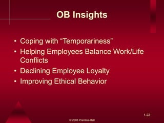 ch01.ppt organisational behaviour presentations | PPT