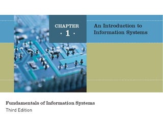 Introduction to information systems in it | PPT