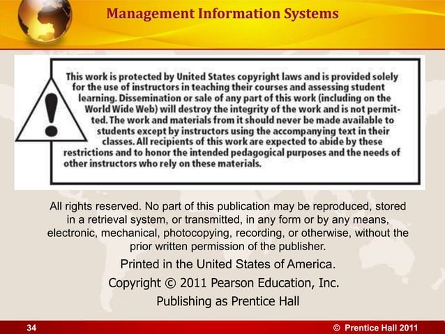 Management information system, Chapter 1 | PPT