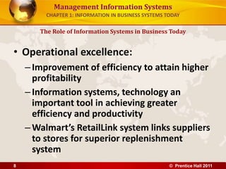 Management information system, Chapter 1 | PPT