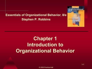 Introduction to Organizational Behaviour | PPT