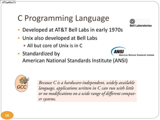 c language ppt for undergraduate students | PDF