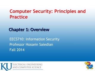 ch0001 computer systems security and principles and practices | PPT