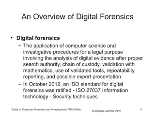 guide to the digital forensic and investigation | PPT