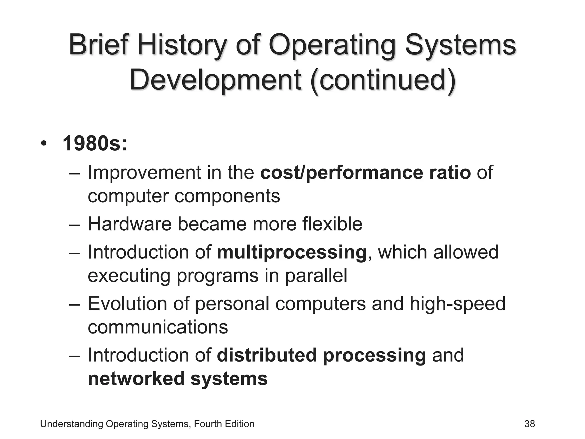 Introducing Operating System. Understanding Operating Systems | PPT