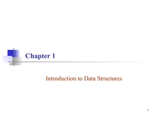 Data structure and problem solving ch01.ppt