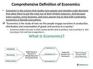 Ch 01 introduction to economics micor and macro | PPTX