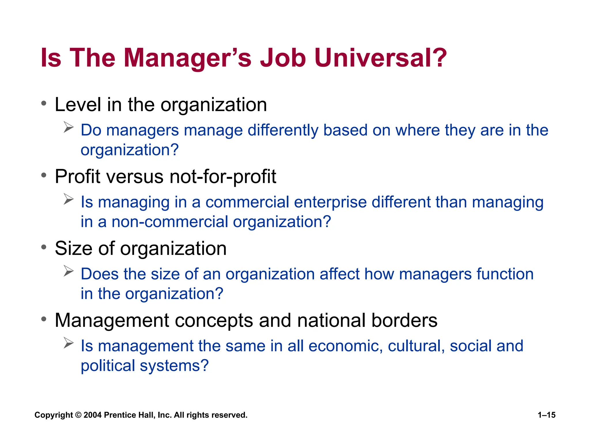 Chapter 1 - Fundamental - Managers and Management | PPT