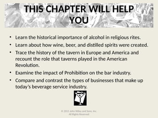 History of alcohol drinks beer and wine. | PPT