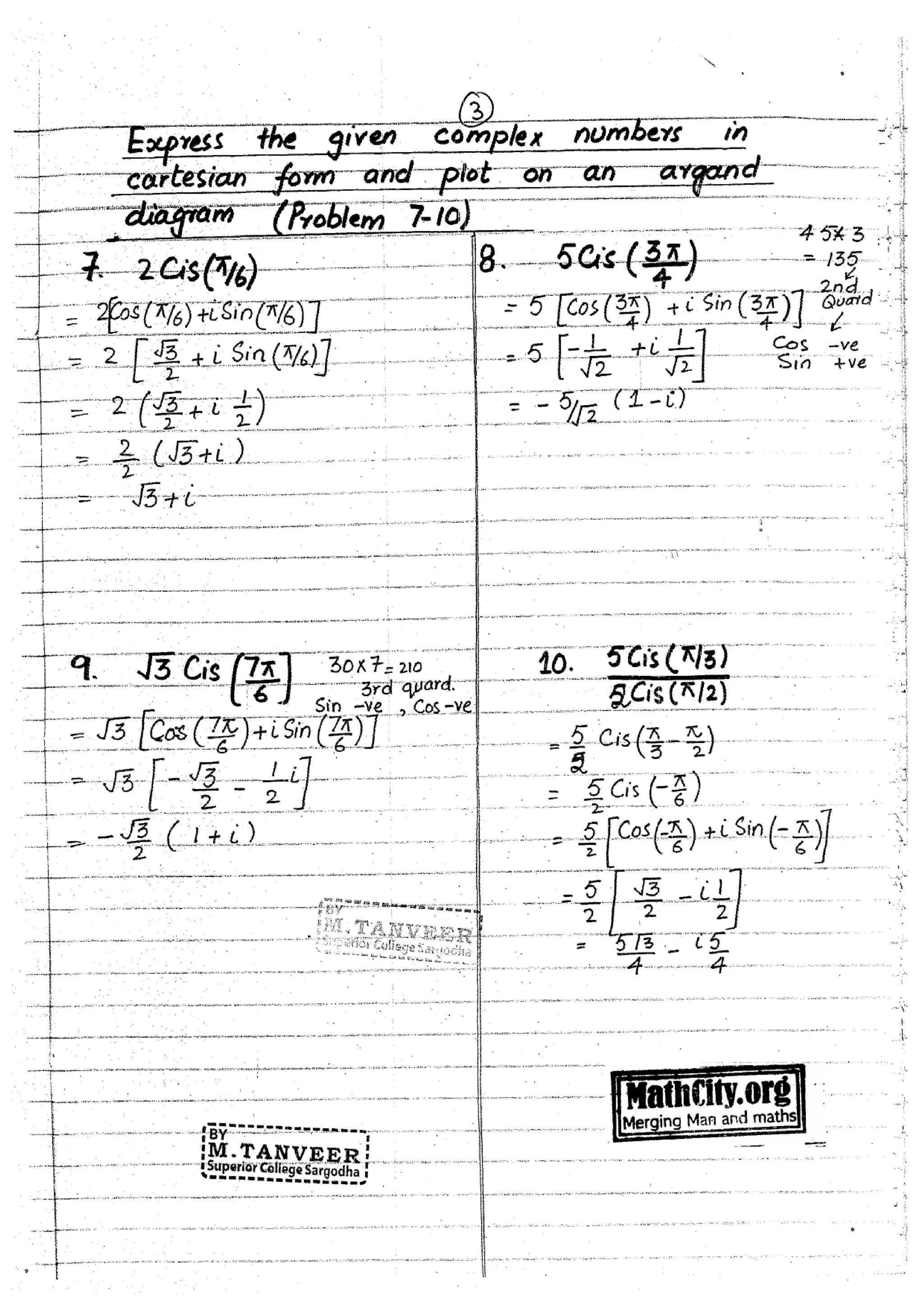 Ch01 Ex 1 1 Methods Prof Tanveer Pdf