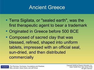 Ch01 history of pharmacy | PPT